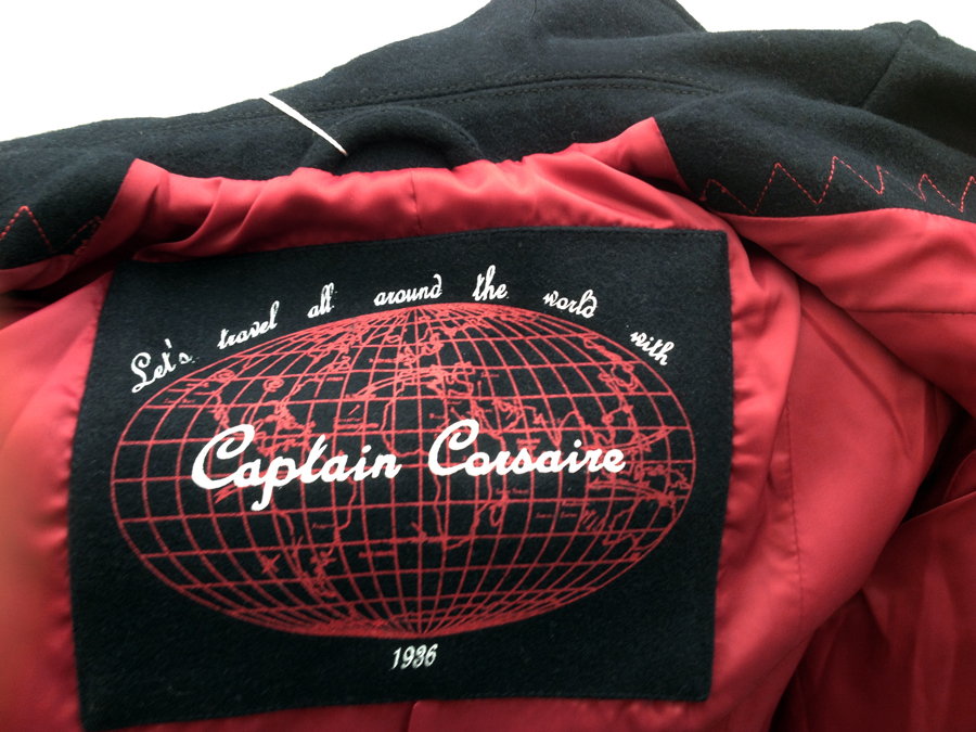 BRIGANTINE Caban pour femme CAPTAIN CORSAIRE VÊTEMENTS MARINS BRETAGNE