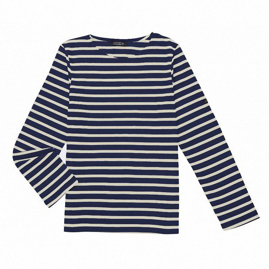 LARBOARD Marinière pour homme en coton manches longues Captain Corsaire ...